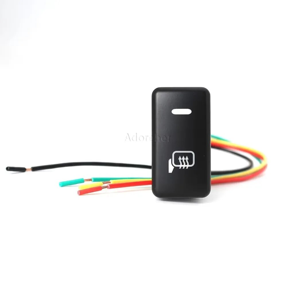 Подходит для Toyota Tacoma Land Cruiser Reiz Hilux Prado 120 FJ CRUISE, автомобильный оранжевый светодиодный светильник, кнопка обогрева зеркала заднего вида