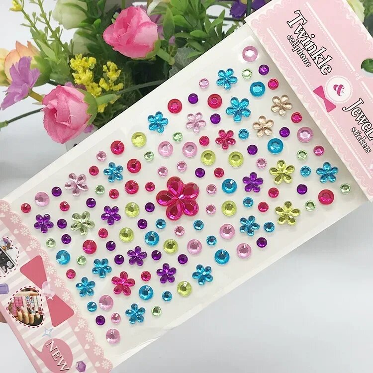3D наклейки "Twinkle Jewel" разноцветные