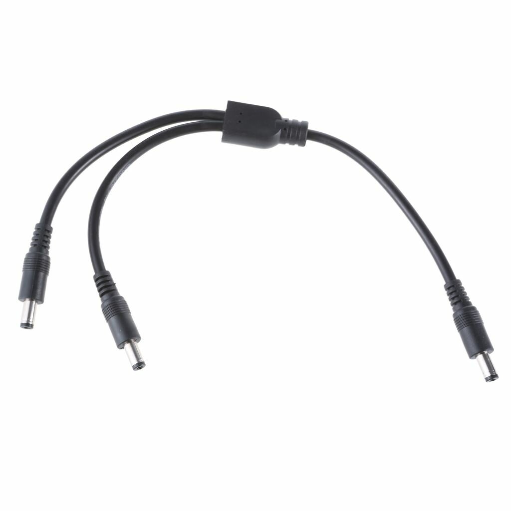 Разветвитель 1x2 5.5x2.1/5.5x2.5 мм, 5.5x2.1 мм - 30cm