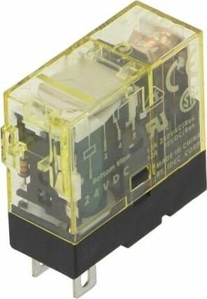 Реле IDEC RJ1S-CL-D24 Реле: электромагнитное SPDT Uобмотки: 24ВDC 12A/250ВAC 6A/30ВDC 1шт
