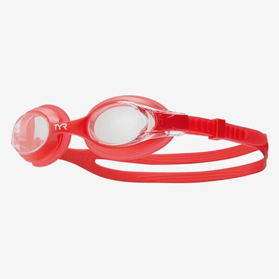 Очки для плавания детские Tyr Swimple, O/S, 158 красный