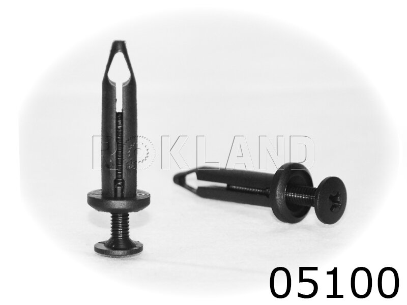 10шт - 05100 клипса автомобильная FORD/GM ROKLAND