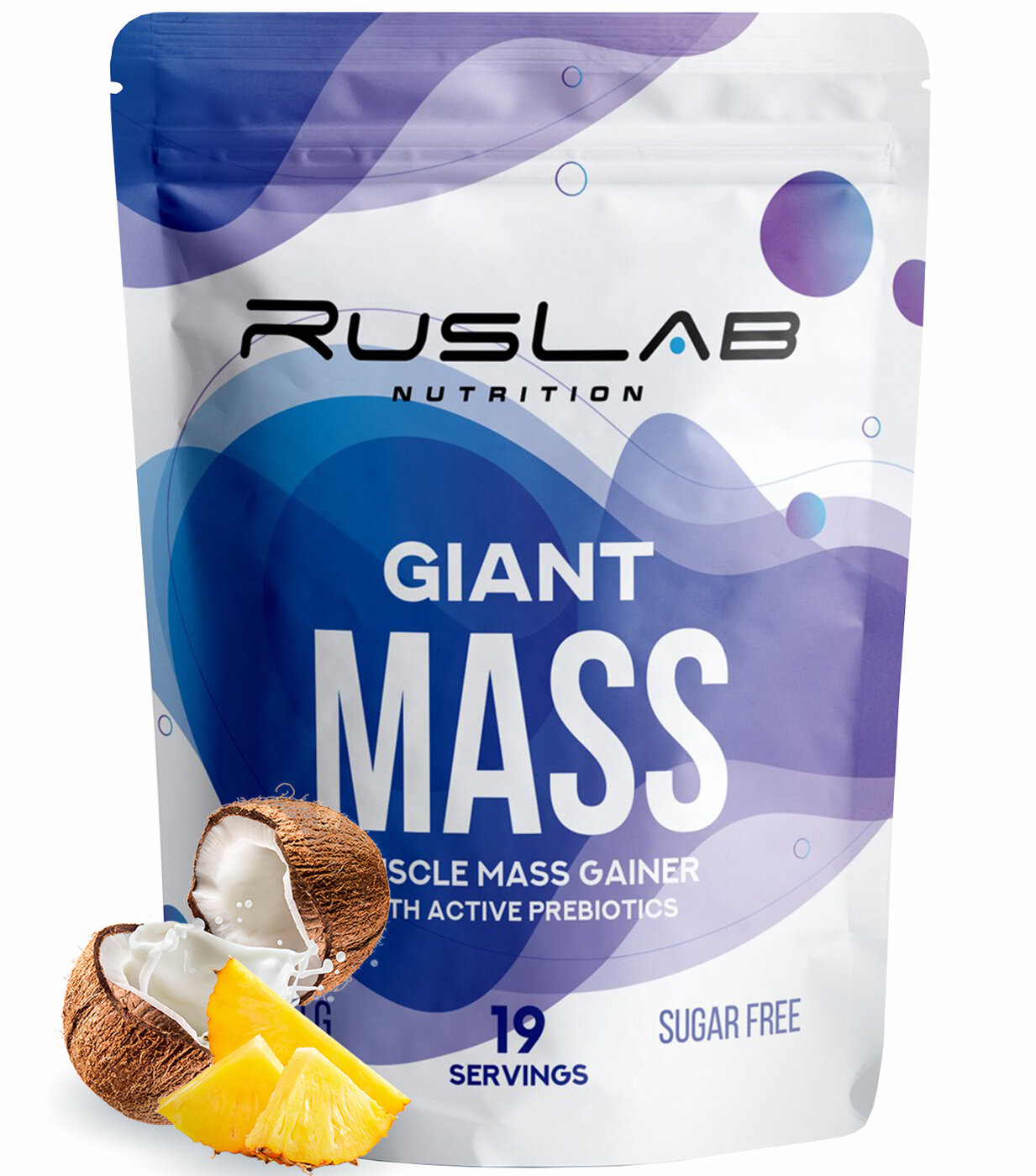 Гейнер GIANT MASS (950 гр), пина колада