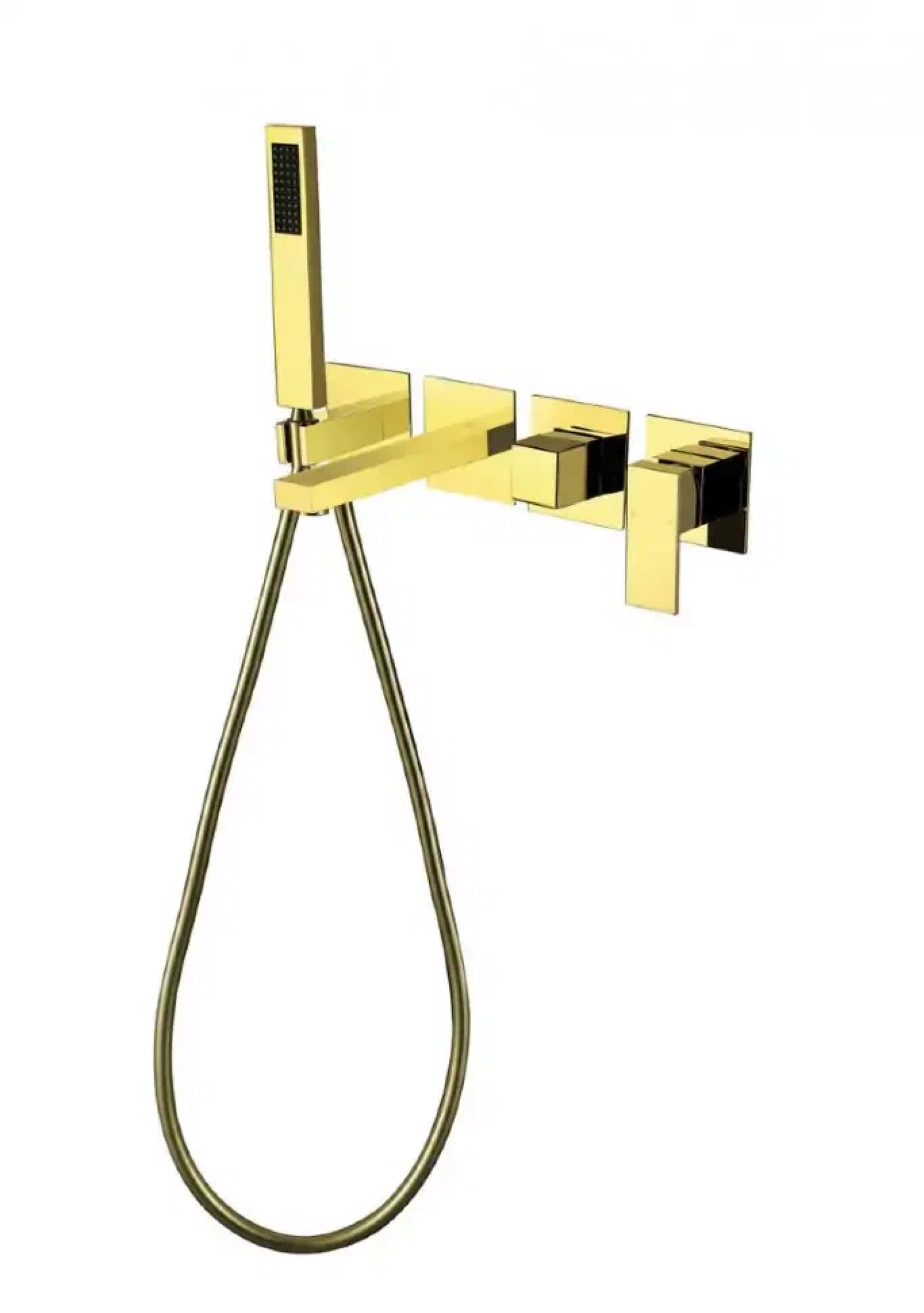 Смеситель для ванны скрытого монтажа Grocenberg GB5060GO с Кaртриджем Kerox (Венгрия)