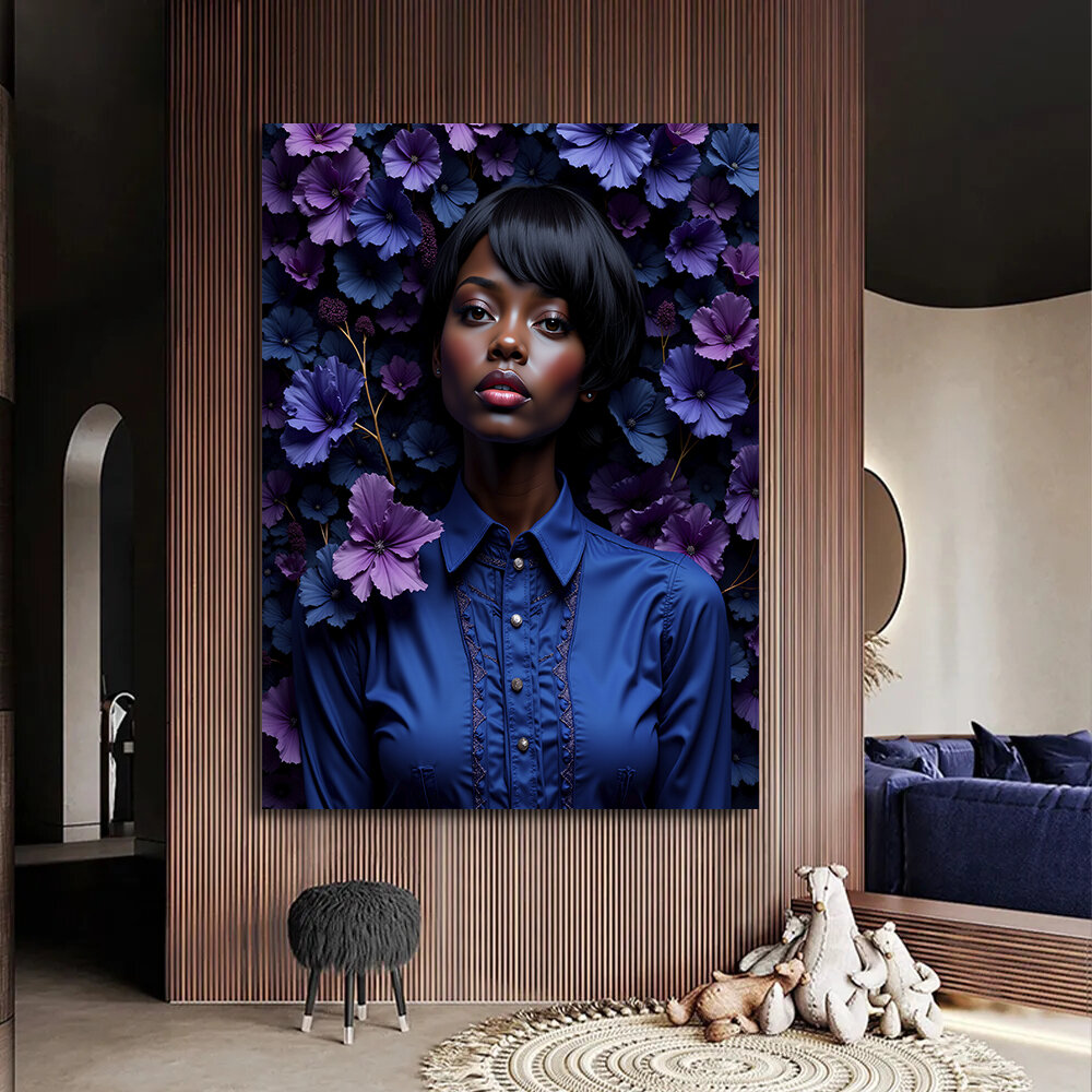 Картина ВсеКартины. тут "Негритянка/Африка", на холсте, на подрамнике