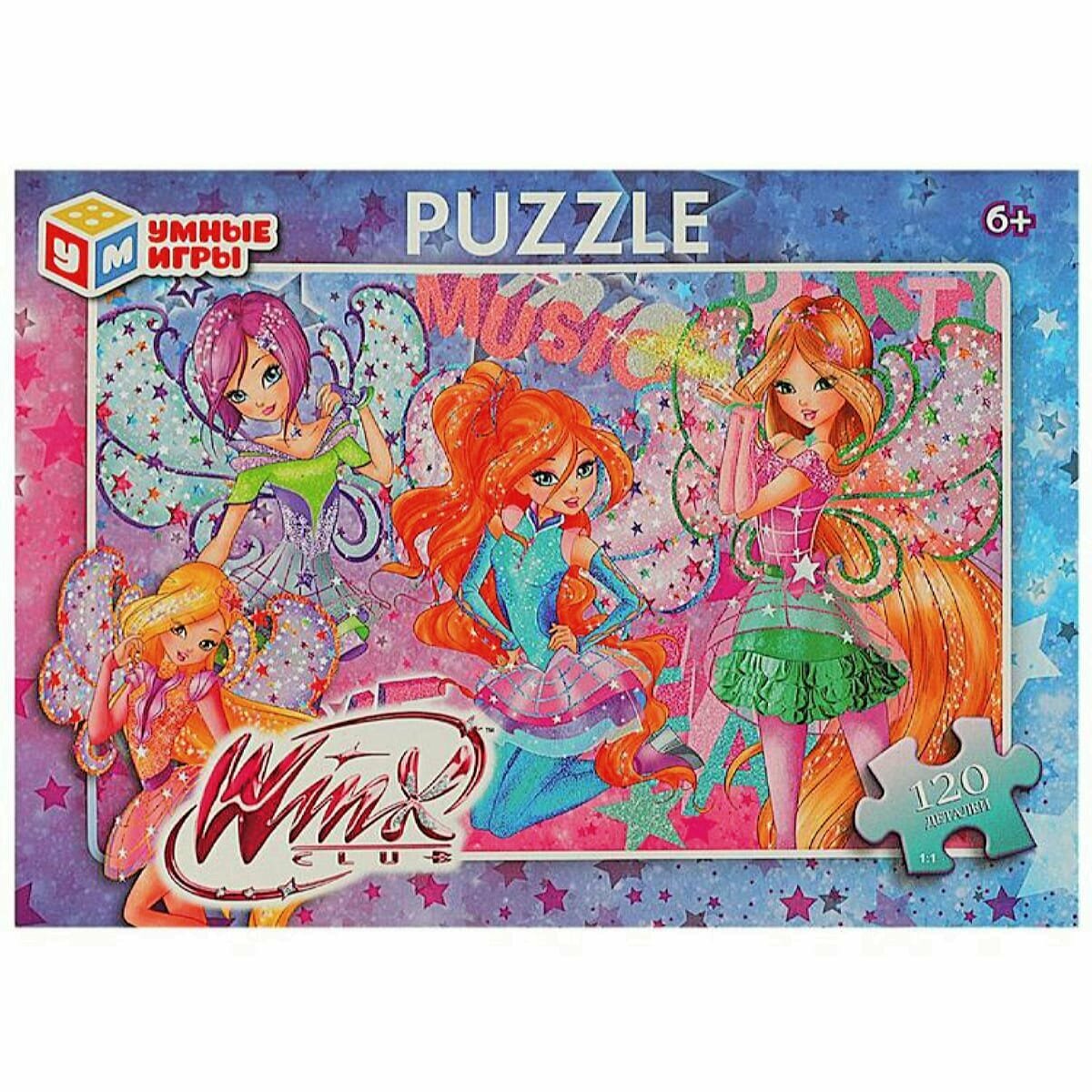 Пазлы 120 деталей. Умные Игры. Винкс 509004, (ООО "симбат")
