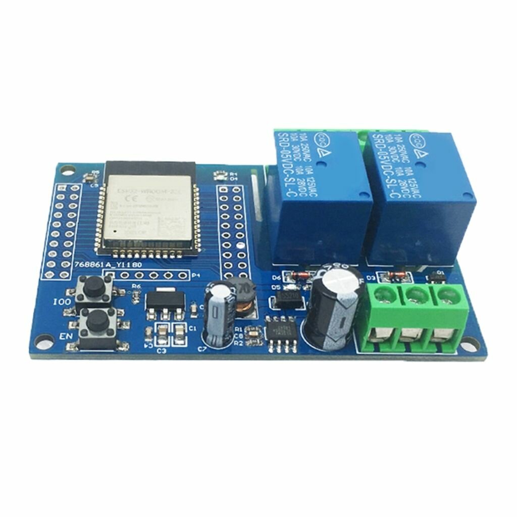 Двухканальный модуль реле с Wi-Fi