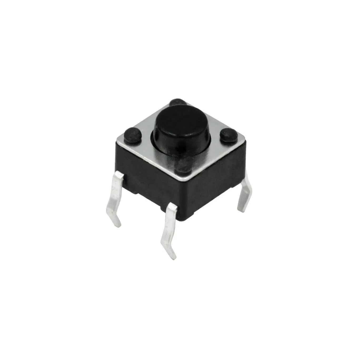 Тактильные переключатели DIP-4Pins WC 10PCS, 6X6X5 Insertion