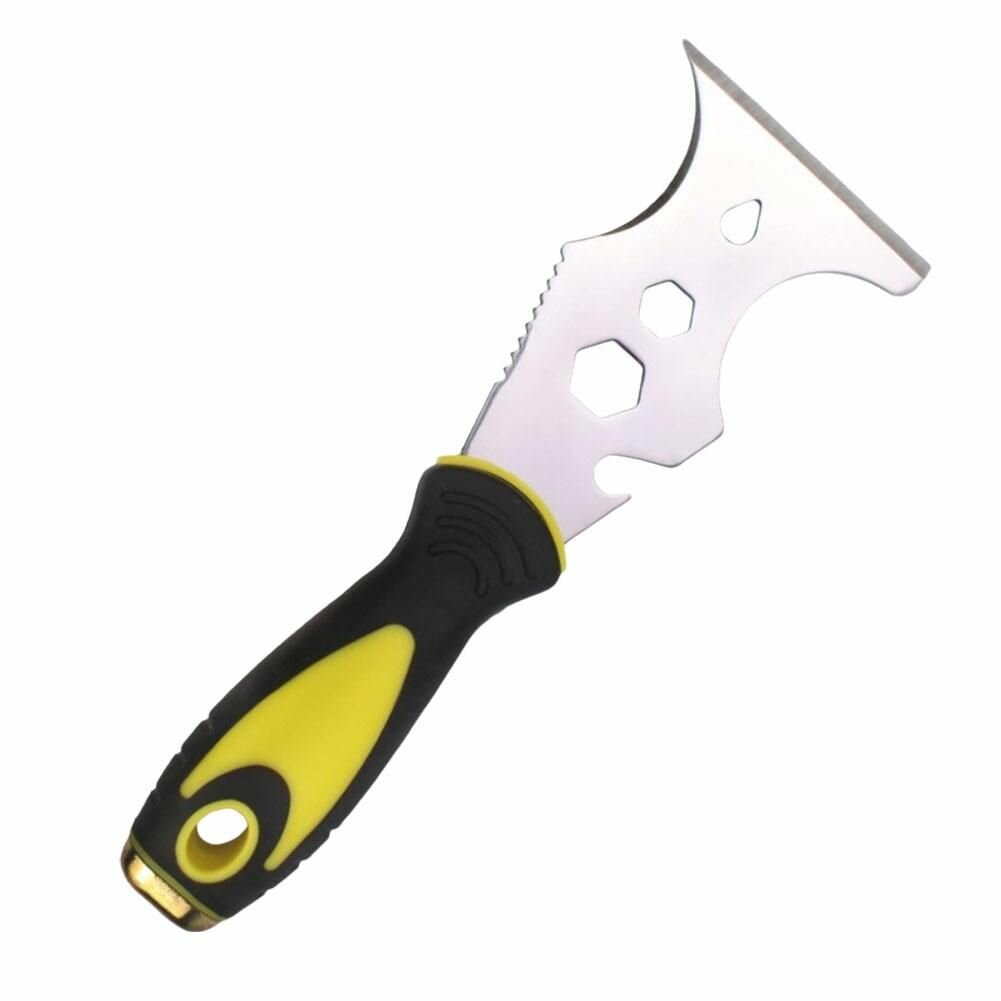 Многофункциональный шпатель из нержавеющей стали для снятия краски