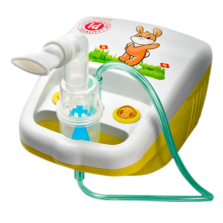 Ингалятор LITTLE DOCTOR LD-212C Желтый компрессорный