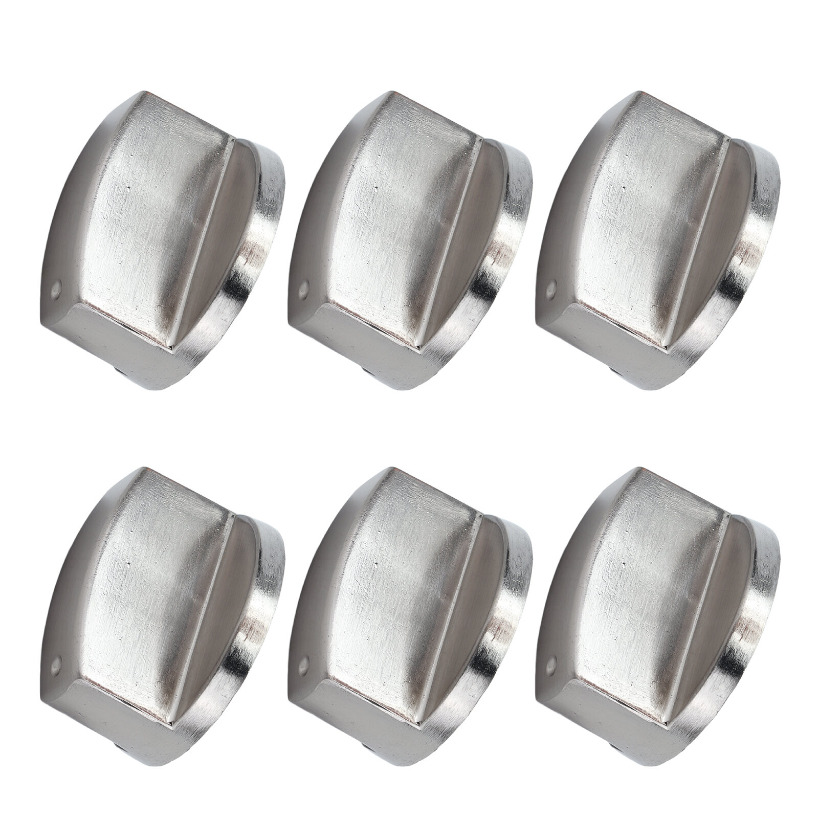 6 шт, 8 мм, поворотная ручка из цинкового сплава, замена ручки управления для кухонной плиты, газовой плиты, микроволновой печи, 45