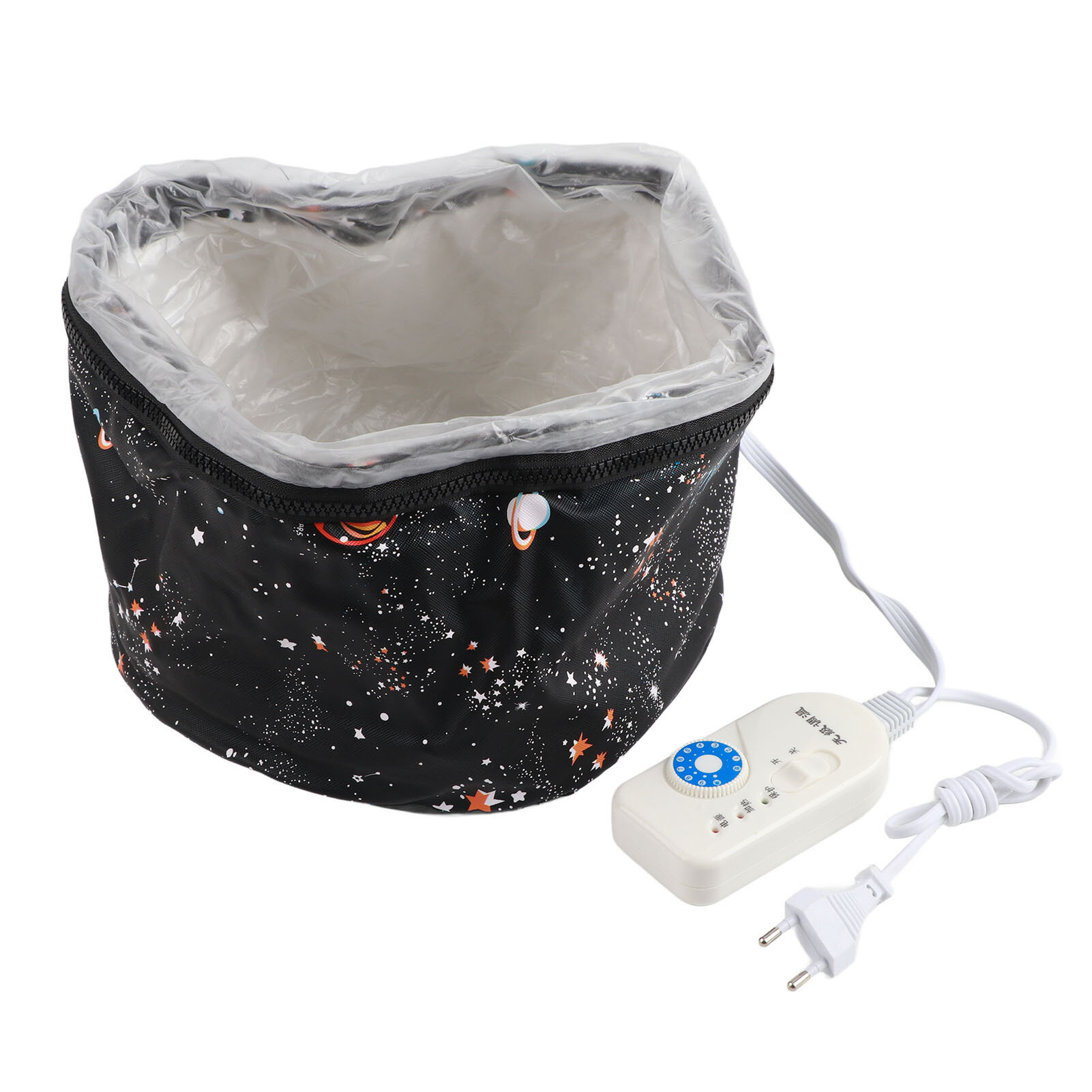 Электрическая шапочка для волос оснащена 9-уровневым регулируемым термостатом для нагрева, расчесывания и укладки волос с регулируемой регулировкой температуры.