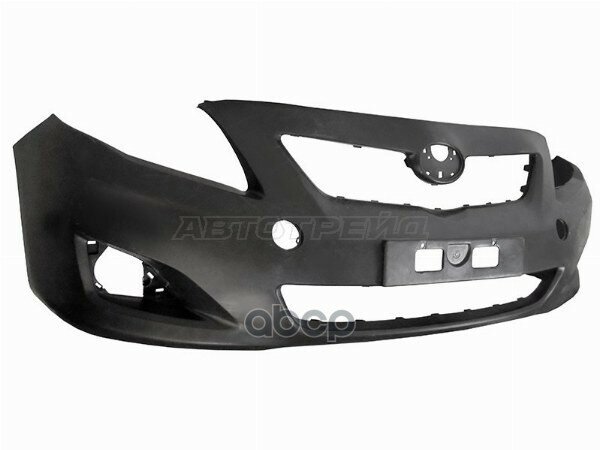 Бампер передний Toyota Corolla (E150) 06-10 (Под ПТФ/ С отверстием под крюк) Sat арт. ST-TY29-000-0