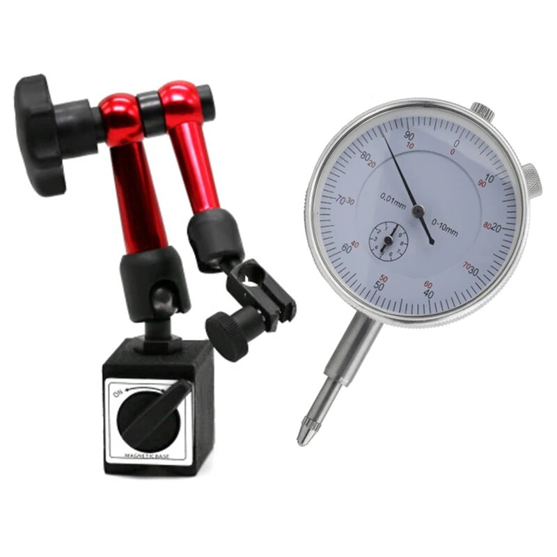 Индикаторный часоизмеритель ETOPOO 0-10 мм, 2шт, цвет: 2pcs type 2