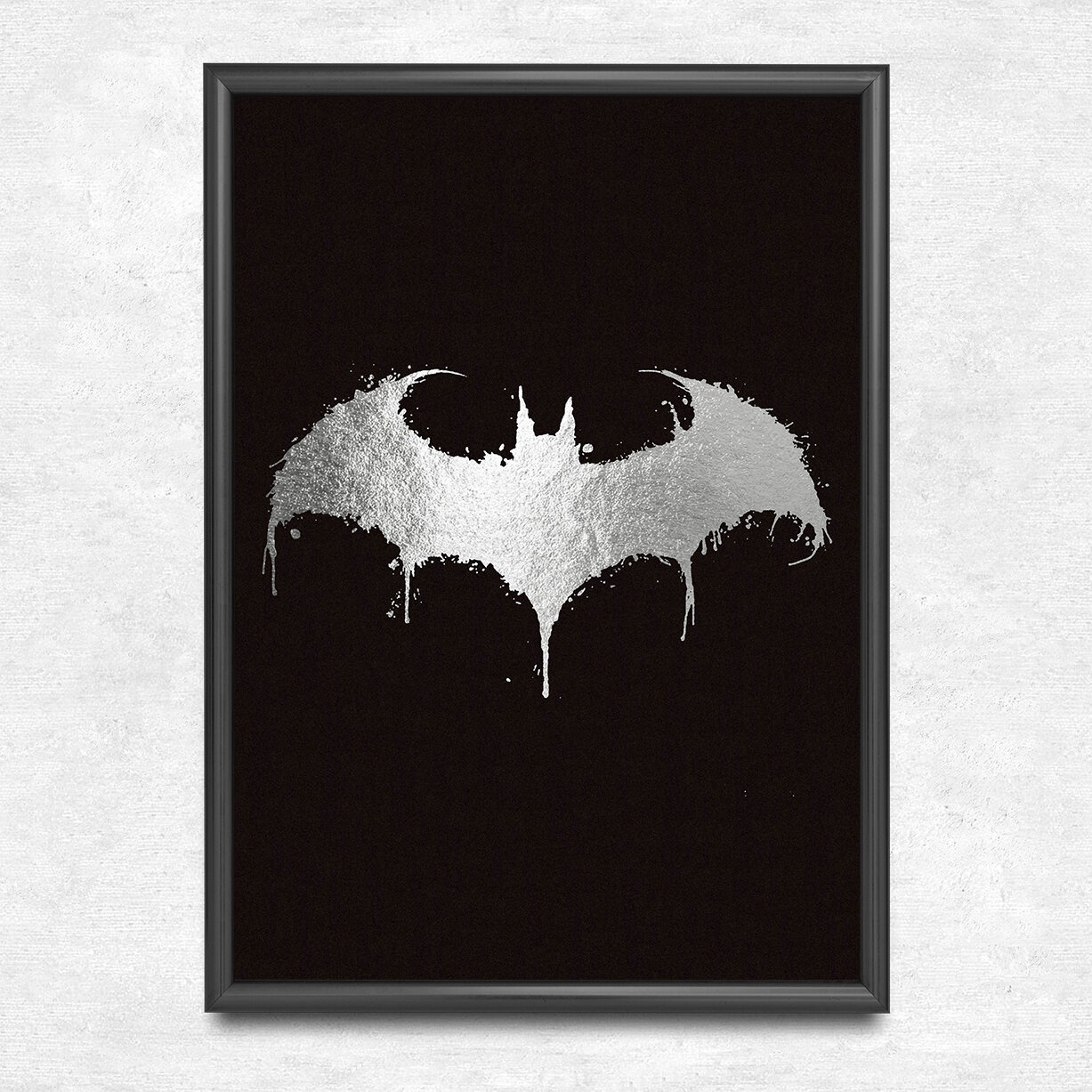 Постер на стену Бэтмен / плакат интерьерный Batman. Бетмен. Темный рыцарь. Супергерой