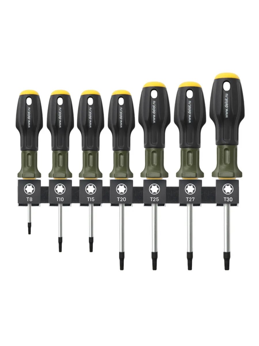 Набор отверток TORX 7 штук Дело Техники 726317