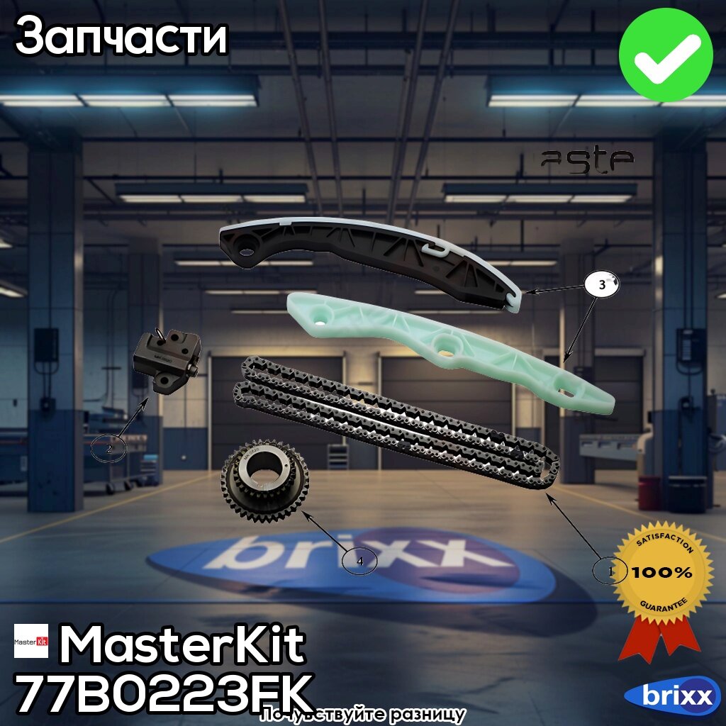 Комплект Цепи Грм | MasterKit арт. 77B0223FK