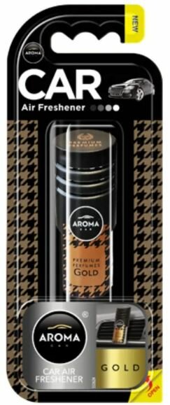 Ароматизатор автомобильный AROMA CAR Prestige Vent gold