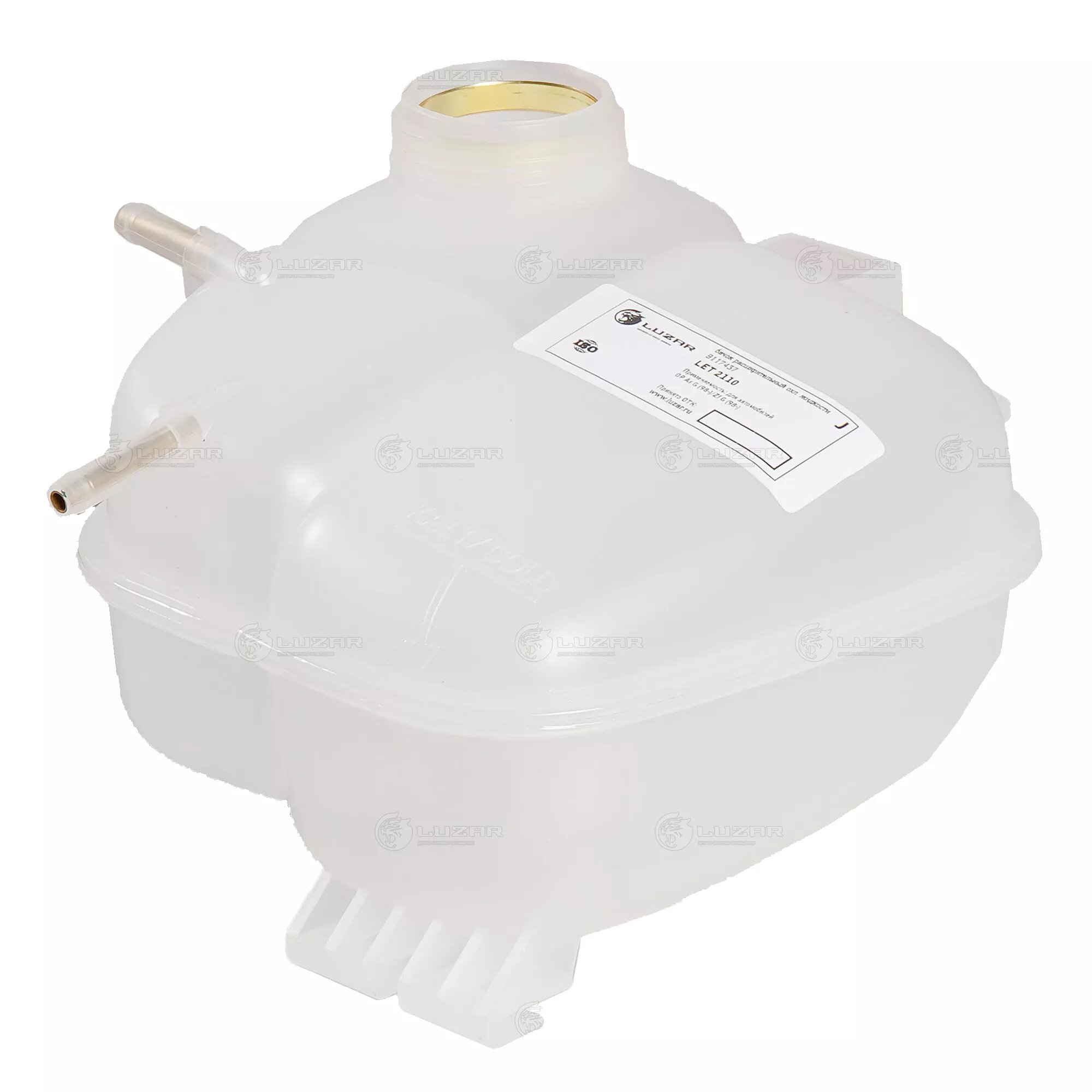 Бачок расширительный охлаждающей жидкости Opel Astra G (98-)/Zafira G (98-) (LUZAR)