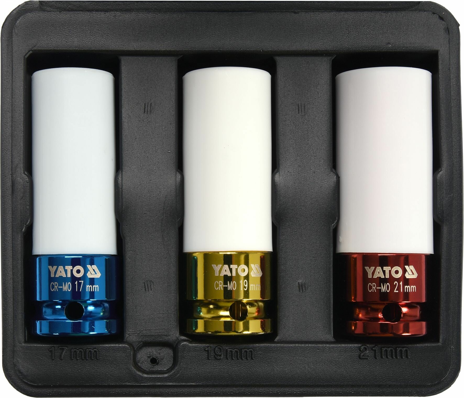 Набор торцевых головок 1/2" для дисков YT-1056