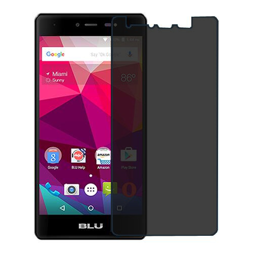 Скрин Мобайл защитный экран для BLU Life One X из гидрогелевая плёнка приватное