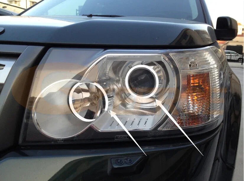 Для Land Rover Freelander 2 LR2 L359 2006 2007 2008 2009 2010 2011 Отличный комплект CCFL Angel Eyes Halo Rings