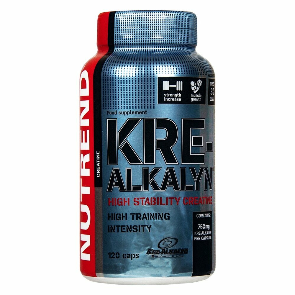 Креатин Nutrend Kre-Alkalyn 1500, 120 капсул
