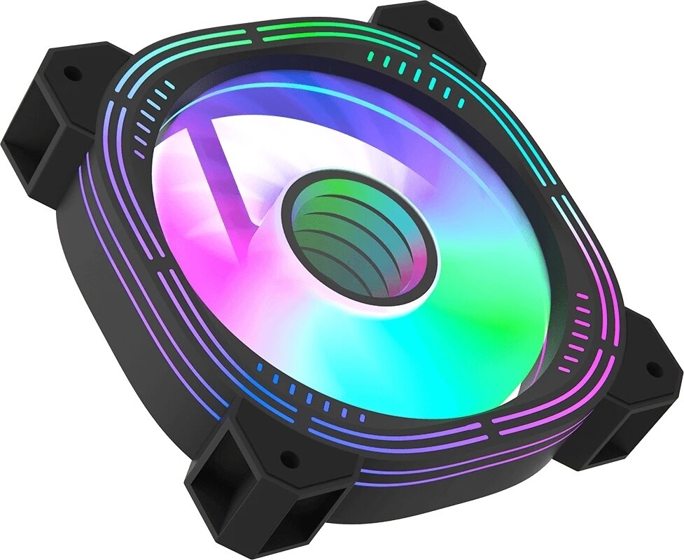Вентилятор для корпуса Formula Nulight 12BK RGB