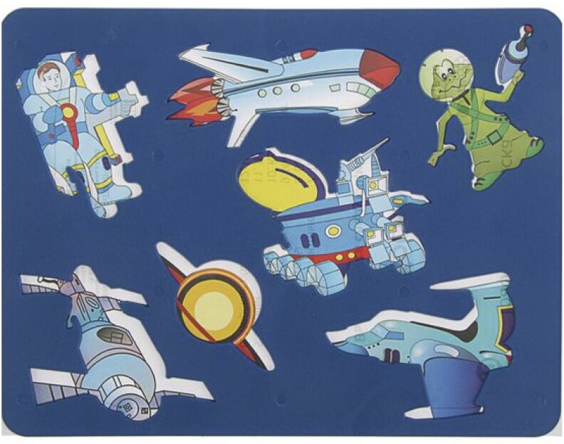 Трафарет пластик Пчелка Космос ТР-10