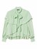 Блуза Twinset Milano Flounces, размер 50 IT, зеленый
