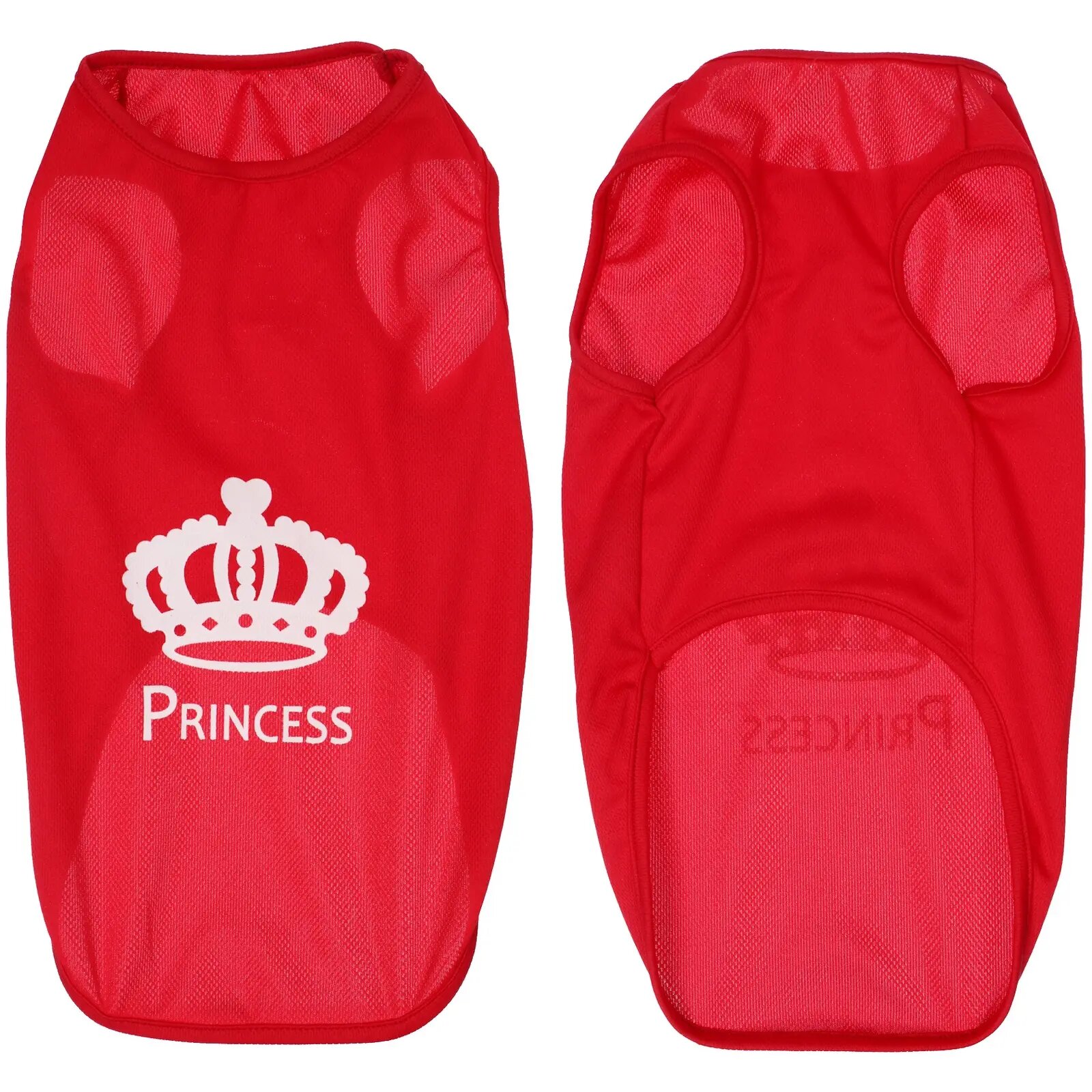 Майка для собак мелких пород «Бонита на стиле», красная, размер ХL, комфортная