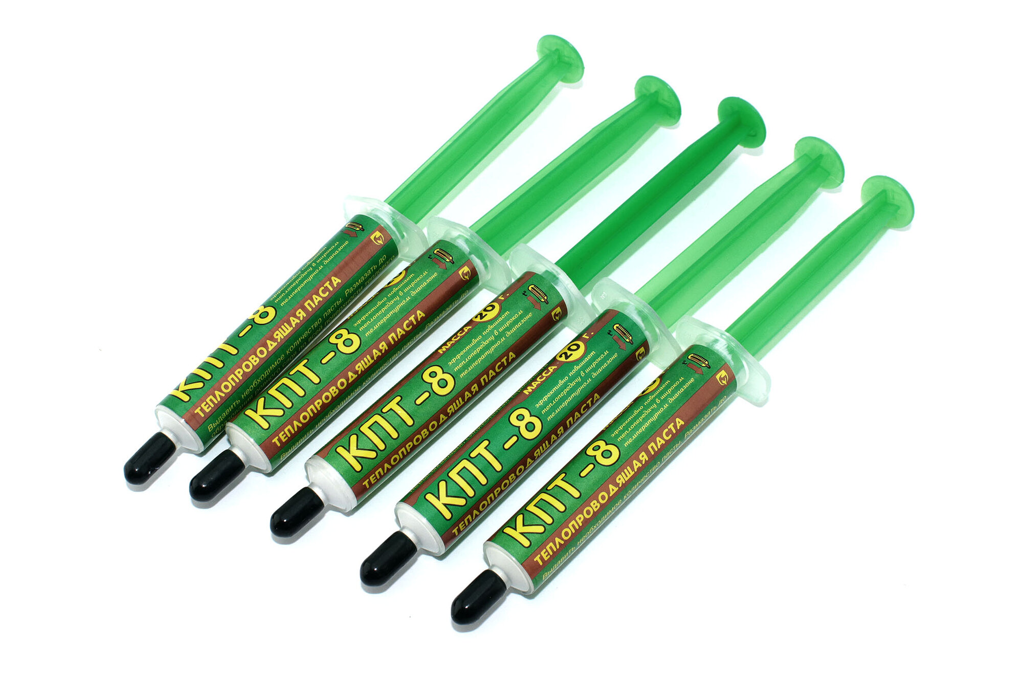 Термопаста КПТ-8 Connector шприц 20гр. 5 шт