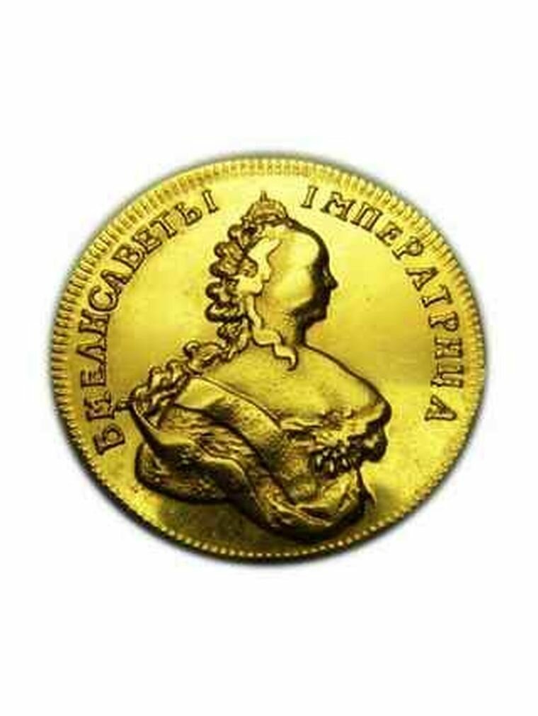 Червонец 1748 года Орел, сувенирная копия монеты, нумизматика, деньги для коллекции