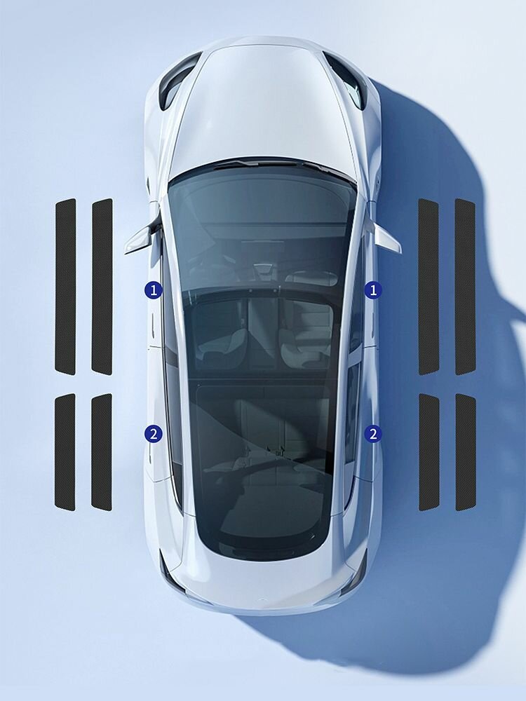 Накладка на пороги Toyota Tank, 8 шт.