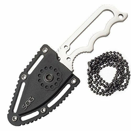 Нож шейный SOG Instinct Mini SOG-NB1001-CP, сталь 5Cr15MoV, рукоять stainless steel