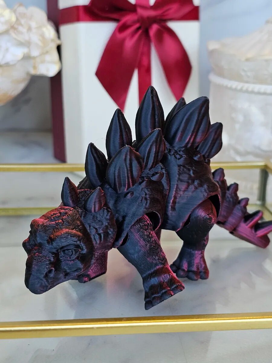 Динозавр антистресс 3D фигурка подвижная 7×14 см