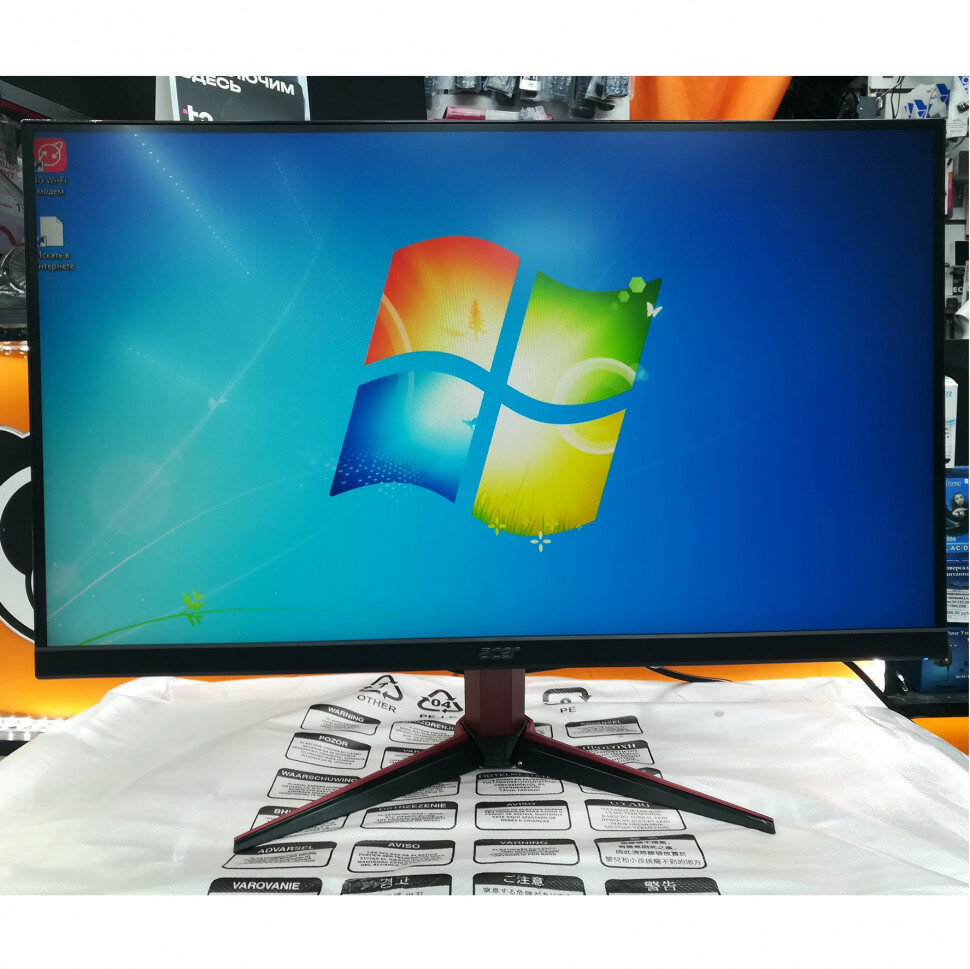 Монитор 27" Acer Nitro VG271Sbmiipx,1920x1080@165 Гц, IPS, черный