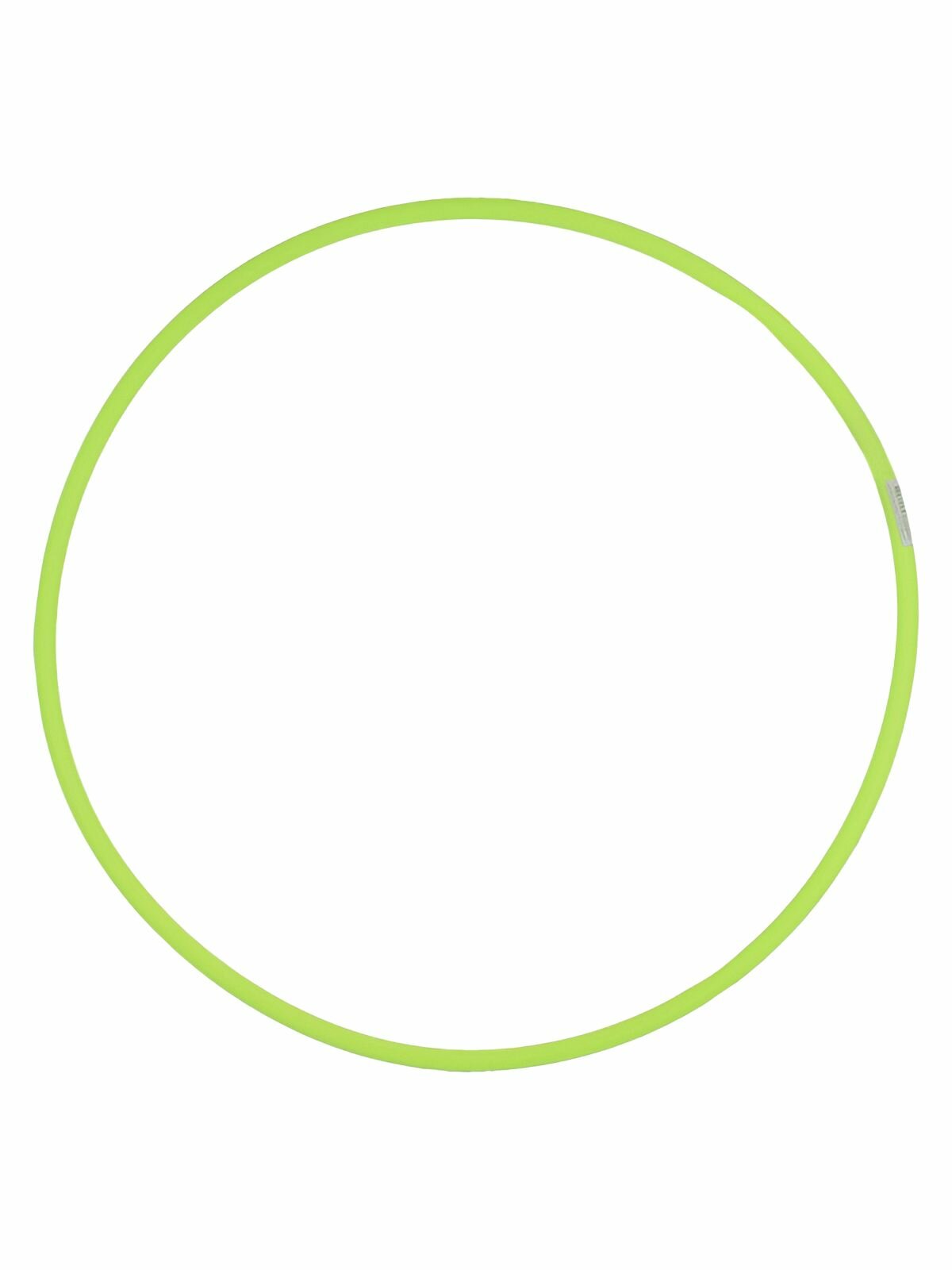 Детский облегченный пластиковый обруч для гимнастики, спортивный инвентарь для тренировок и фитнеса, диаметр 70 см, цвет салатовый