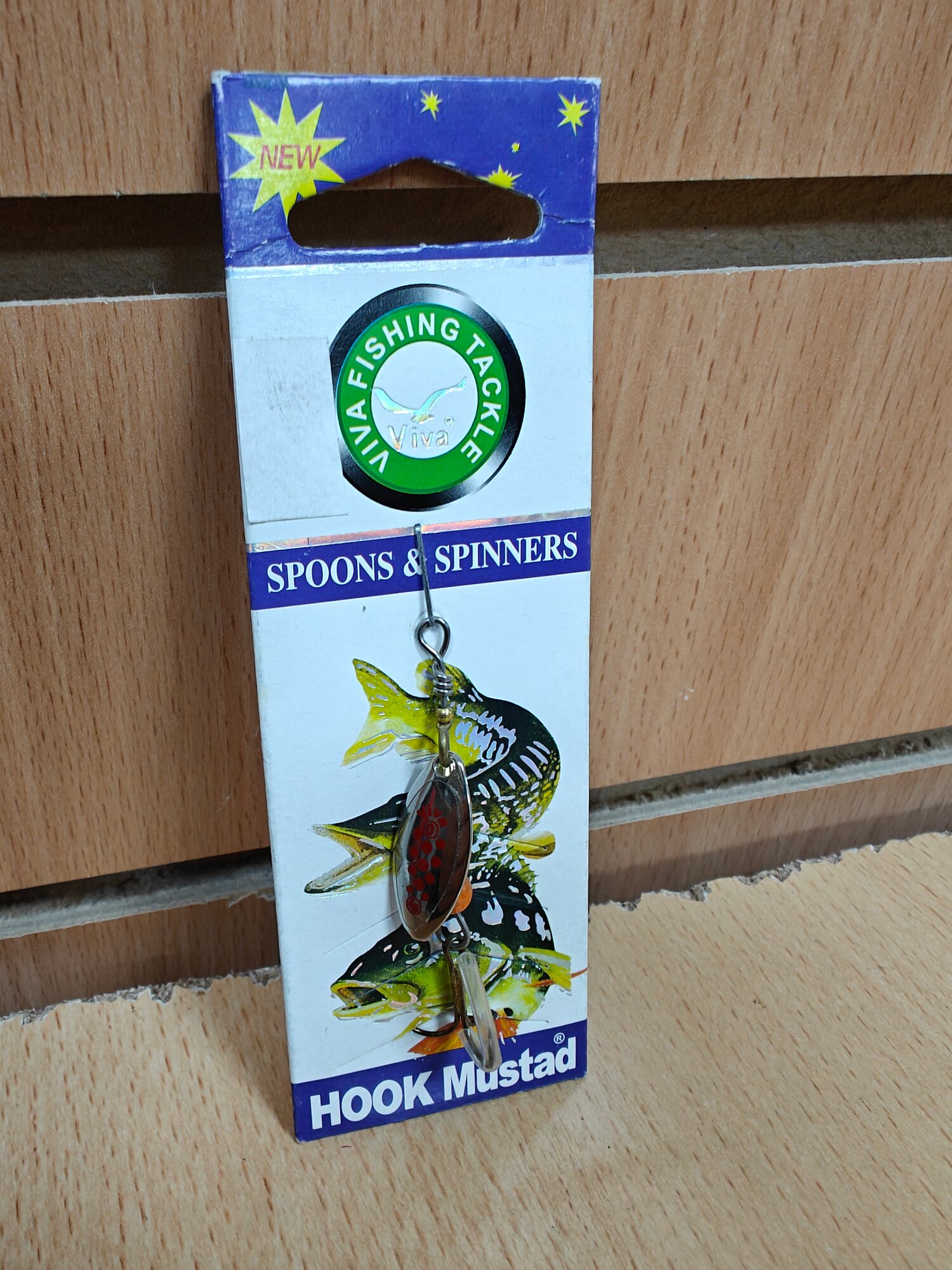 Блесна вращающаяся VIVA FISHING TACKLE "Spoons and Spinners", артикул 5031, вес 5 гр.
