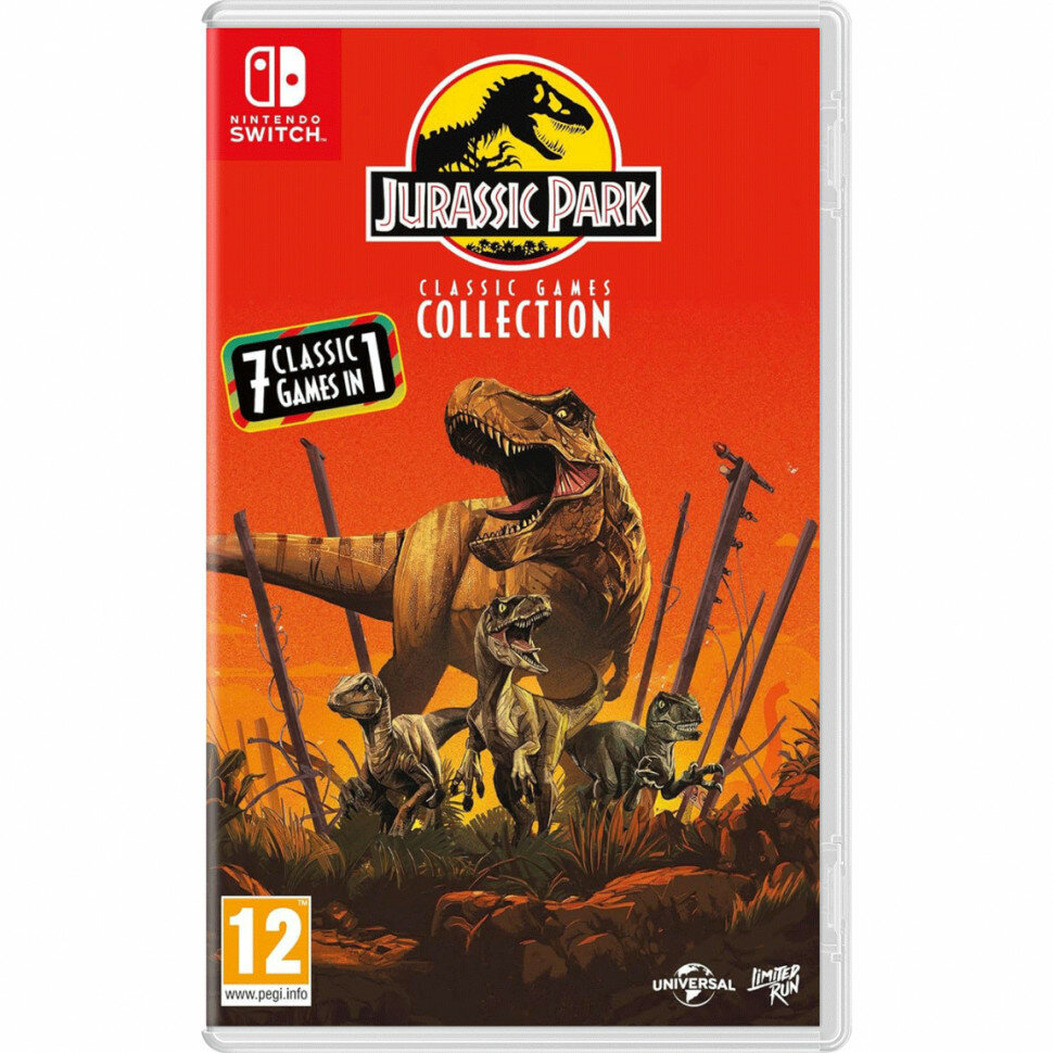 Игра Jurassic Park: Classic Games Collection [Nintendo Switch, английская версия]
