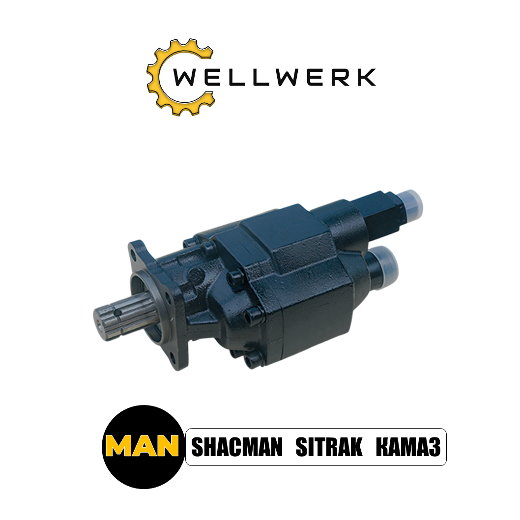 Насос поднятия кузова