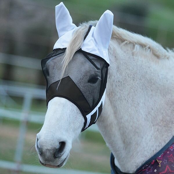 Маска от насекомых антимоскитная тонкая white night белый Cob