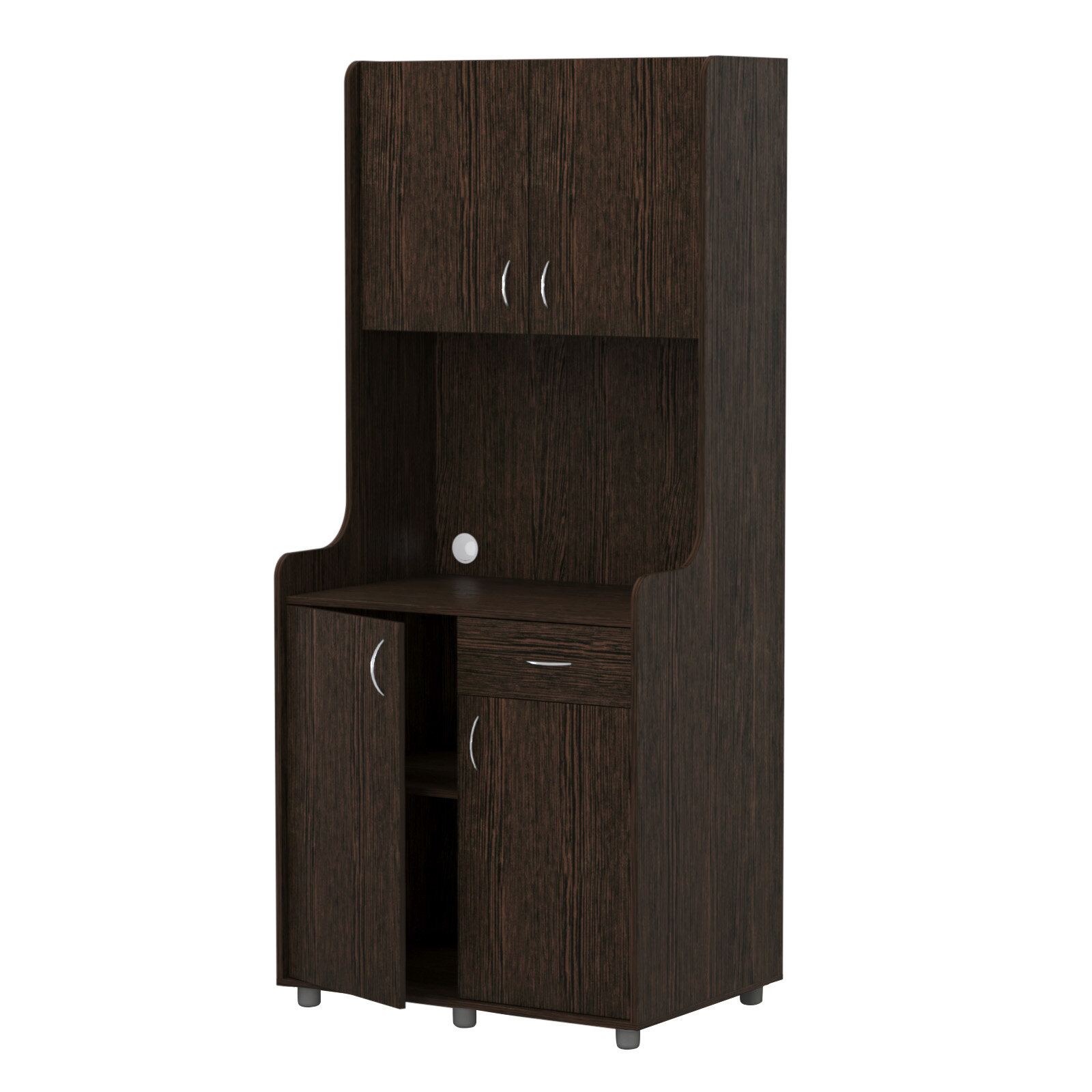 Офисная мини-кухня элегия №1, Дуб Венге