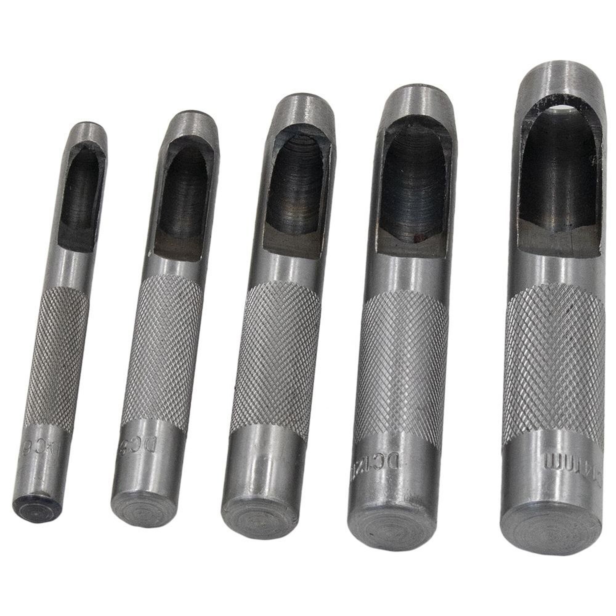 Пробойники БМ 7101, набор из 5 предметов (6, 8, 10, 12, 14 мм)