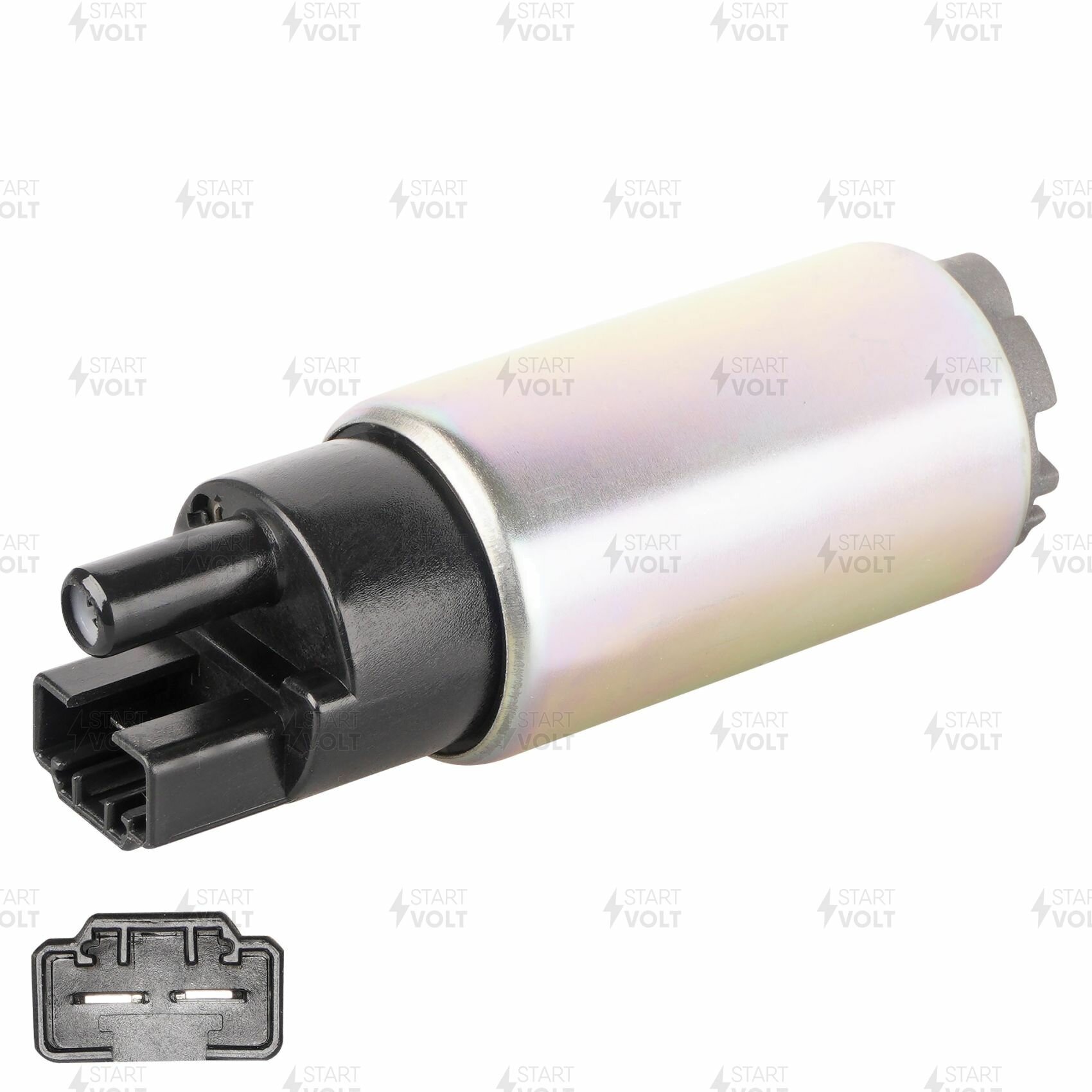 Насос топливный (Мотор) Startvolt ВАЗ-2112 гладкий штуцер