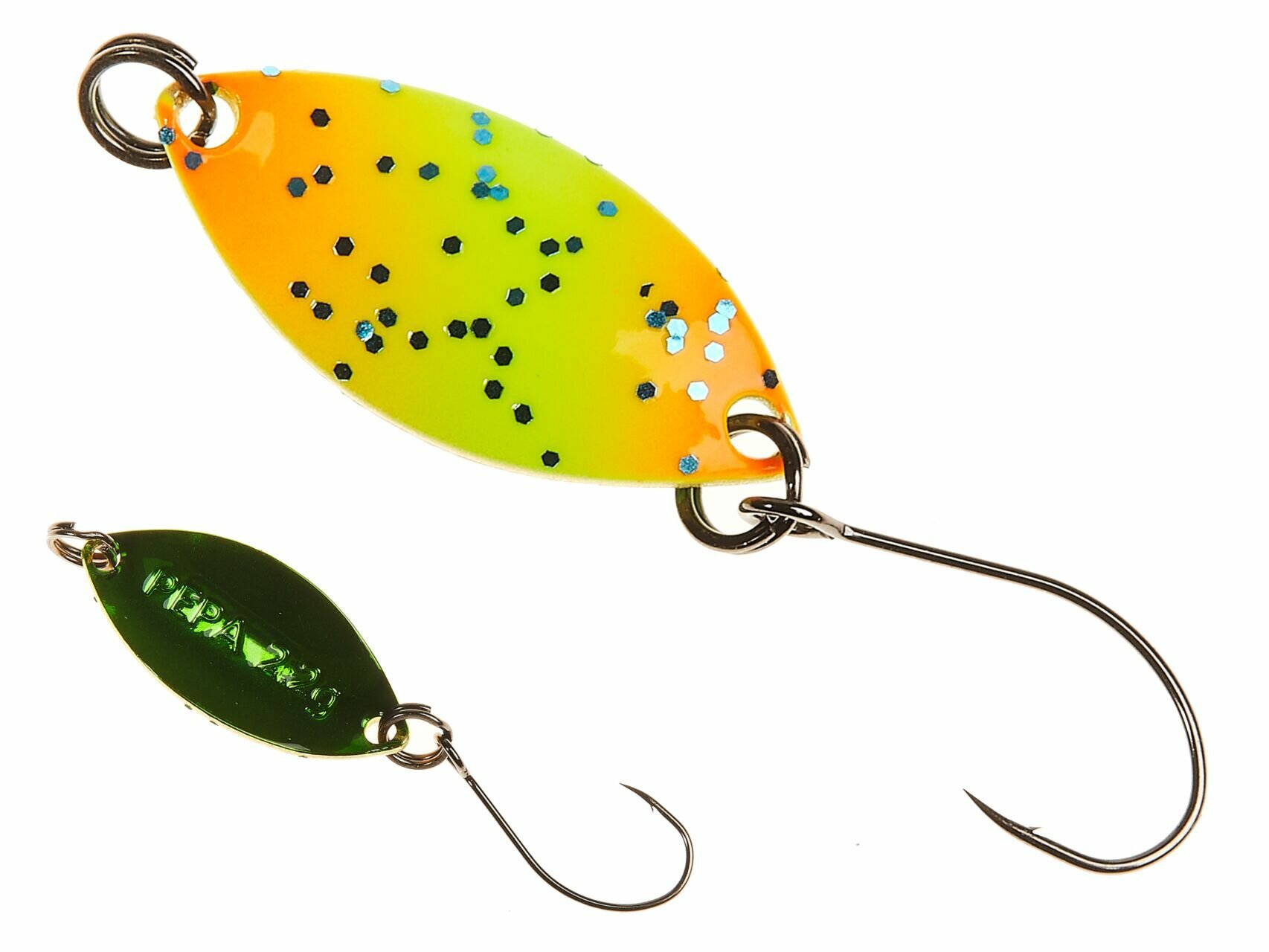 Блесна на окуня колеблющаяся (колебалка) Lucky John PEPA длин.25мм/02,2г 035 набор приманок на форель голавля в небольших речках и озёрах , снасти рыболовные для зимней и летней рыбалки