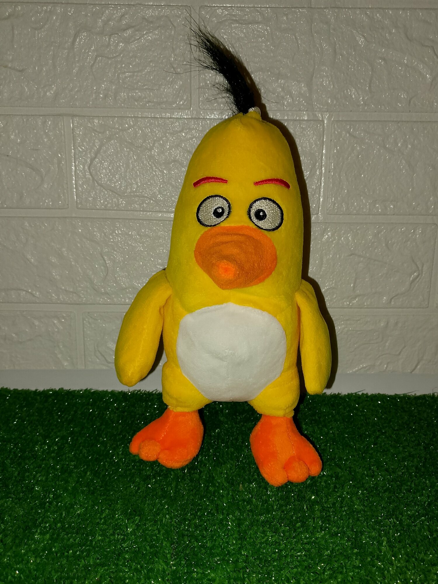 Мягкая игрушка "Angry Birds chack", желтая птица, злые птицы чак