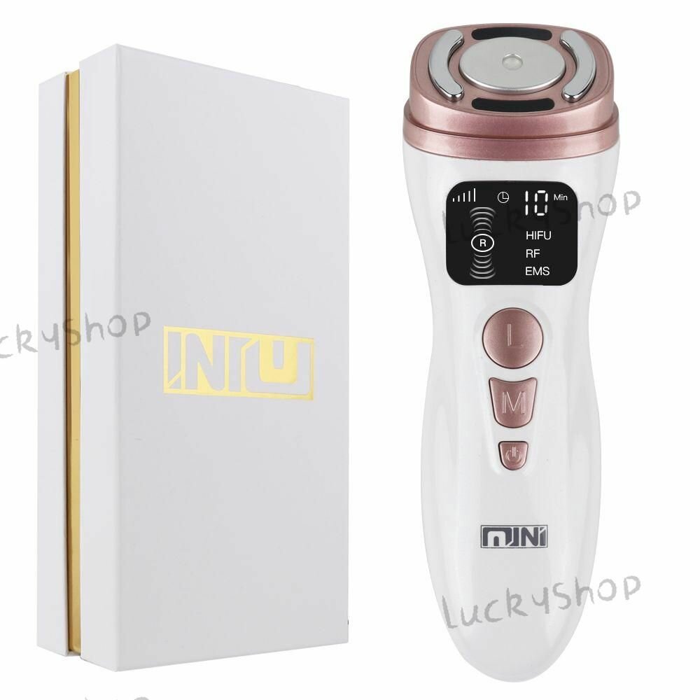 Мини-машина HIFU Glomeve, для омоложения кожи и устранения морщин, Косметологический аппарат SMAS лифтинга для лица