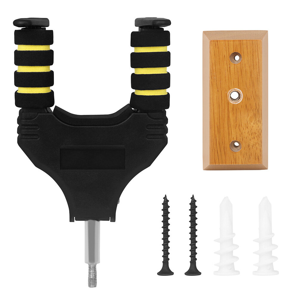 Guitar Wall Hook Mount Hanger Wooden Holder Multifunction for All Size Acoustic Electric Bass Guitars