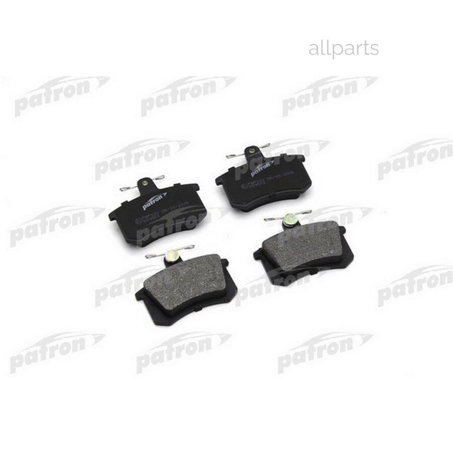 PATRON PBP222 Колодки тормозные дисковые задн AUDI: 100 82-90, 100 90-94, 100 Avant 82-90, 100 Avant 90-94, 200 79-82, 200 83-91, 200 Avant 83-91, 80 82-86, 80 86-91, 80 91-94, 80 Avant
